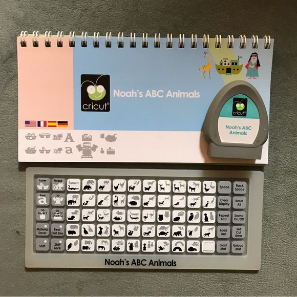 Cricut | Office | Cricut Noahs Abc Animals Shapes | Poshmark